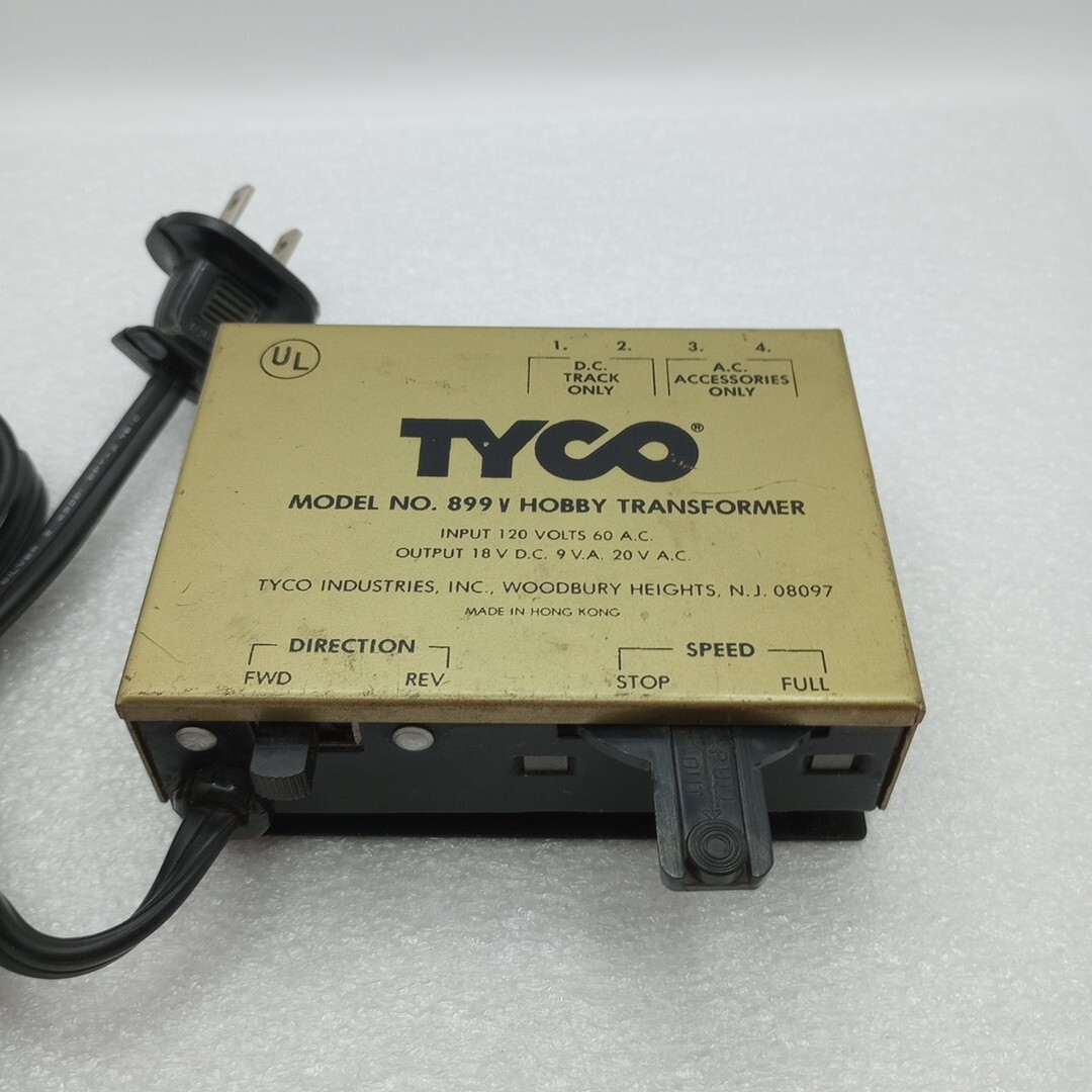 Vintage Tyco Hobby Transformer HO Scale Model 899 V - Used - | eBay