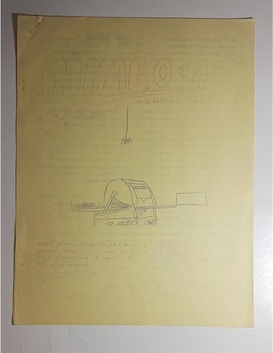 MIMEO #15 DEC 1971 BLUE PETAL LOUIS FALLERT 27TH APA-45 FANZINE REVIEWS ...