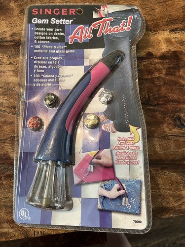 Singer All That Gem Setter Create Own Designs 100 Metallic Glass Gems ...