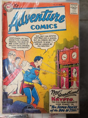 SUPERMAN Adventure Comics 1957 #239 | eBay