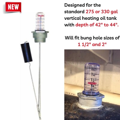 Heating Fuel Oil Tank Gauge Replac Oil Level Checking 275/ 330 gal ...