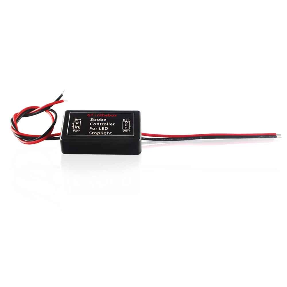 Auto Motorcycle SUV Rear Brake Stop Light Pulse Strobe Flash switch ...