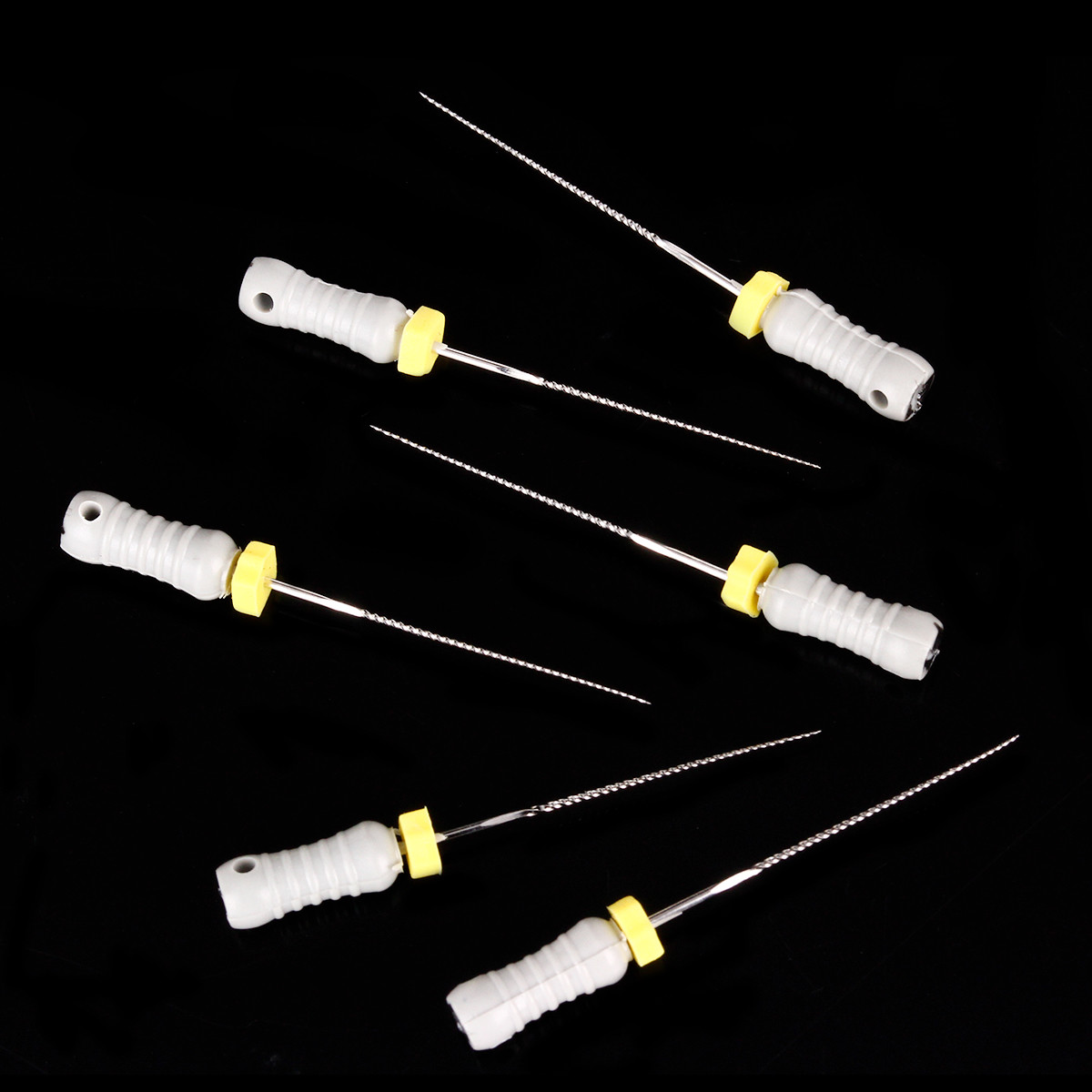 6 Files AZDENT Endodontic Root Canal Hand Use K-Files Stainless Steel ...