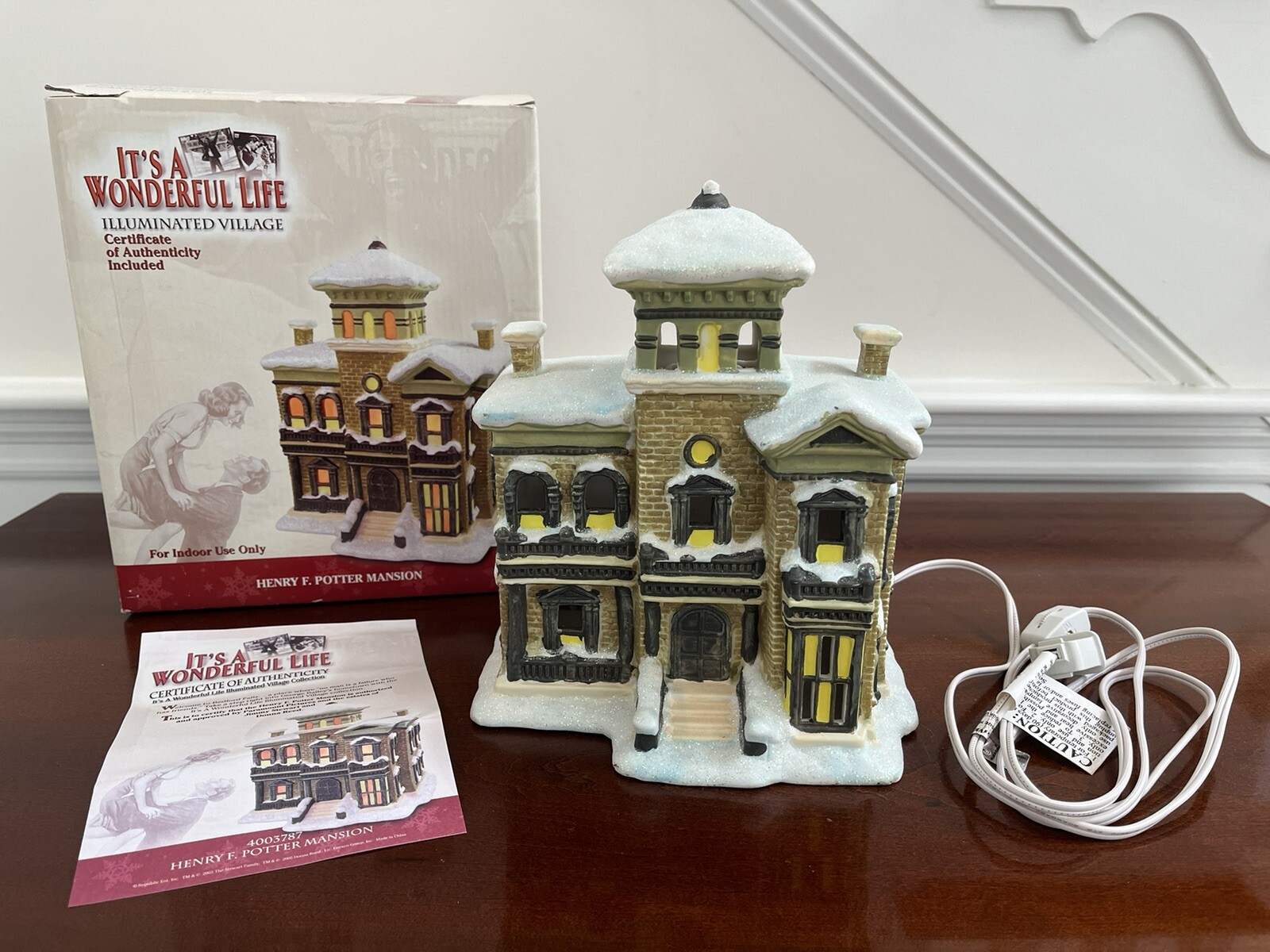 It%E2%80%99s+A+Wonderful+Life+Henry+F.+Potter+Mansion+Christmas+Village ...