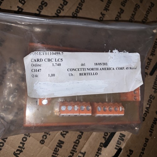 NEW WEIDMULLER 0001ET0110459.7 CBC CARD LC5 FREE SHIPPING | eBay