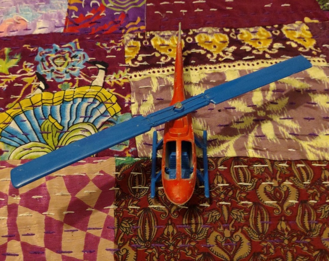 Vintage Tootsietoy Air Rescue Helicopter Transportation Collectible Toy ...