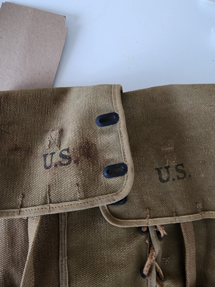 US ARMY M1912 WWI Calvery Medical And Ration Bag 1918. Very Rare. | eBay