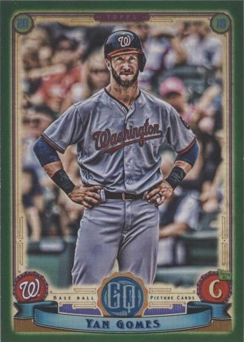 2019 Topps Gypsy Queen - Yan Gomes #190 Green for sale online | eBay