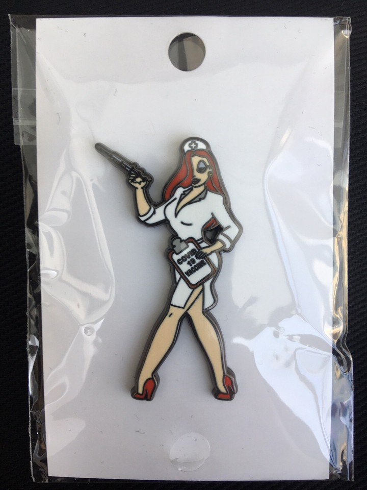 Disney Pandemic Jessica Rabbit Nurse Fantasy Enamel Pin Who Framed ...