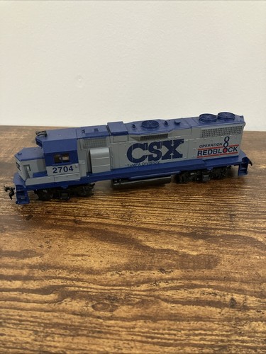 CSX 2704 GP-38 HO Scale Prototype Model Locomotive Engine Operation RedBlock | eBay