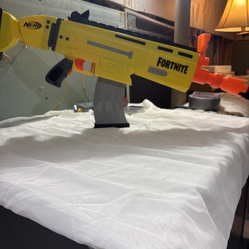 Fortnite Nerf Gun Yellow Sniper Rifle with Scope, BASR-L | eBay