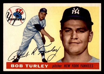 1955 Topps Baseball #38 Bob Turley NM *m1 | eBay