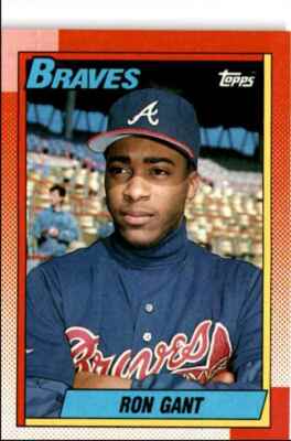 1990 Topps Baseball Cards Ron Gant Atlanta Braves #567 | eBay
