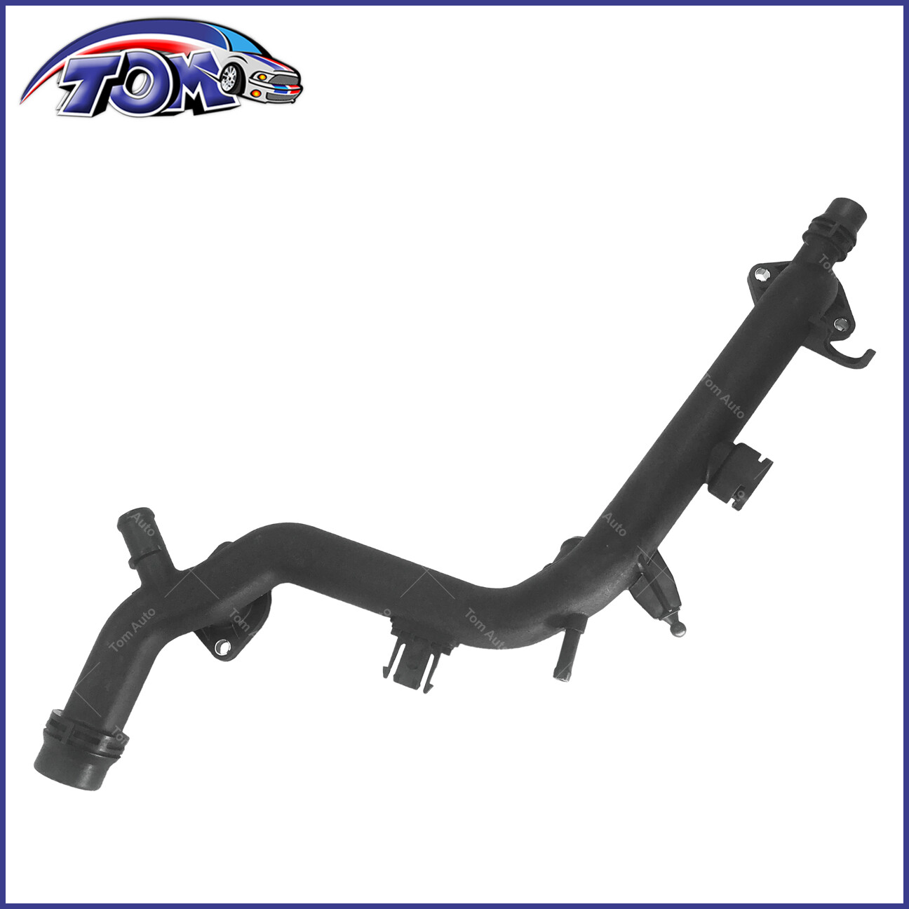 New Engine Cooling Water Pipe Fits 09-12 Audi Q5 A4 A5 Quattro Luxury 3 ...