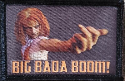 Fifth Element Big Bada Boom Morale Patch Tactical Military Army Badge ...