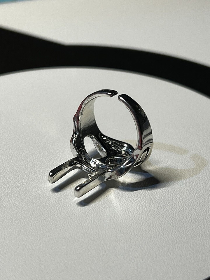 MF Doom Ring Sterling Silver Ring MF Doom Mask Ring Dr Doom Marvel Ring ...