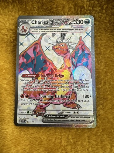 Charizard ex SVP 056 Pokemon Scarlet Violet Promo Full Art Card (NM) | eBay