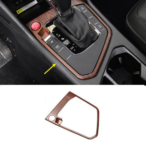 Peach Wood Grain Center Console Gear Shift Frame Trim For VW Tiguan ...