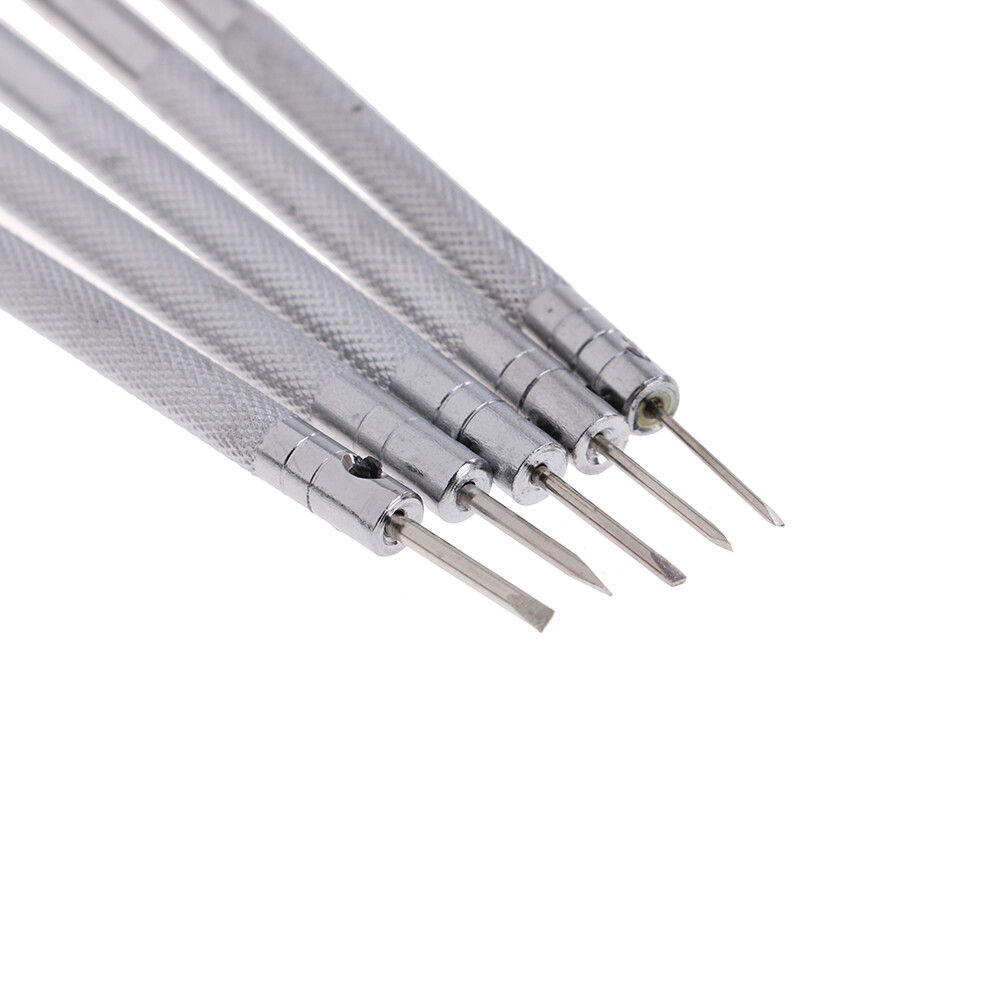5x precision screwdriver set watch jewelry watchmaker repair tool 5 ...