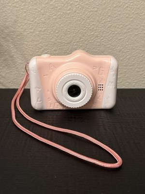 Pink Kids Digital Camera Selfie Video Toy Camera Rechargeable Tested ...