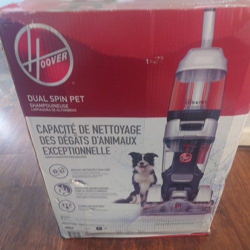 Hoover Dual Spin Pet Upright Carpet Cleaner Heavy Duty Pet Clean ...
