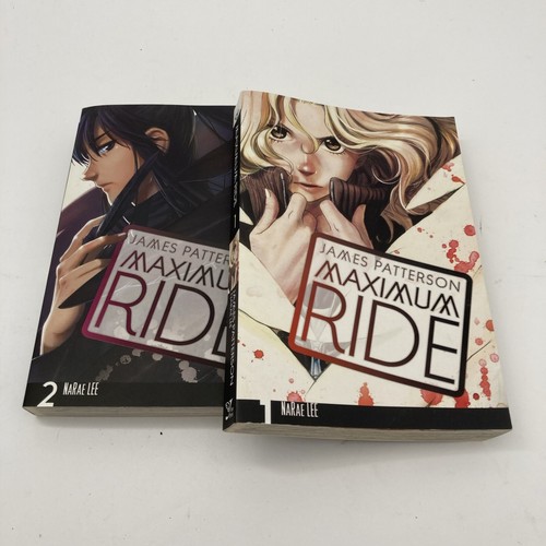 James Patterson Maximum Ride Manga Series Books #1-2 | eBay UK