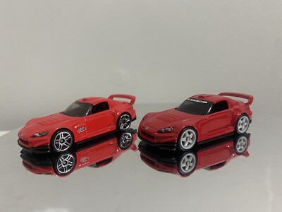 Hot Wheels Honda S2000 Lot of 2 Red Ryu's Rides Series Real Riders ...