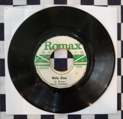 Hola Zion 7" by Max Romeo vinyl Jamaican import VG+/VG | eBay