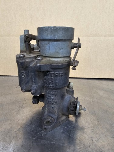 Carter Carburetor W-1 C Vintage 1930 1940 1950 Chevy 1BBL Carb | eBay