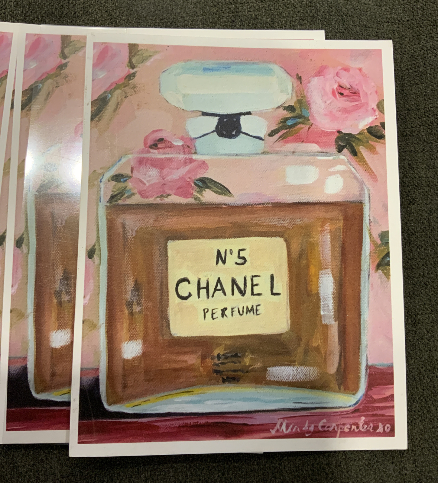 Vintage Chanel Greeting Card | eBay