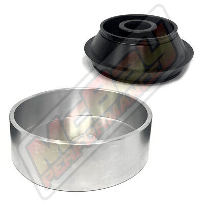 40mm Shaft Wheel Balancer 4.72" - 6.85" Truck Dual Collet Cone & Spacer ...