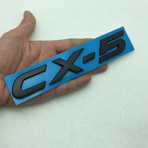 Matte Black For 2013-2016 New CX-5 CX5 Emblem Badge Rear Trunk Decklid ...