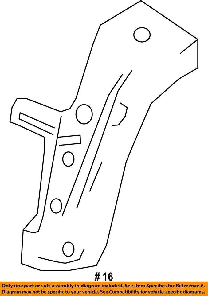 GM OEM 15-22 Canyon Pick Up Box Pick Up Box Components-Wheelhouse Panel ...