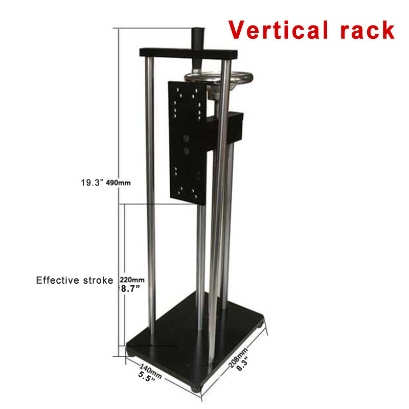 New Horizontal Test Stand Push-Pull Vertical Force Meter Spiral Rack ...