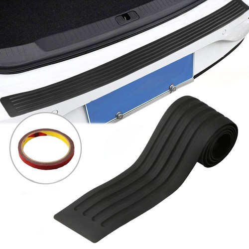 Rubber Car Rear Bumper Protector Trim Strip Trunk Sill Guard Scratch ...