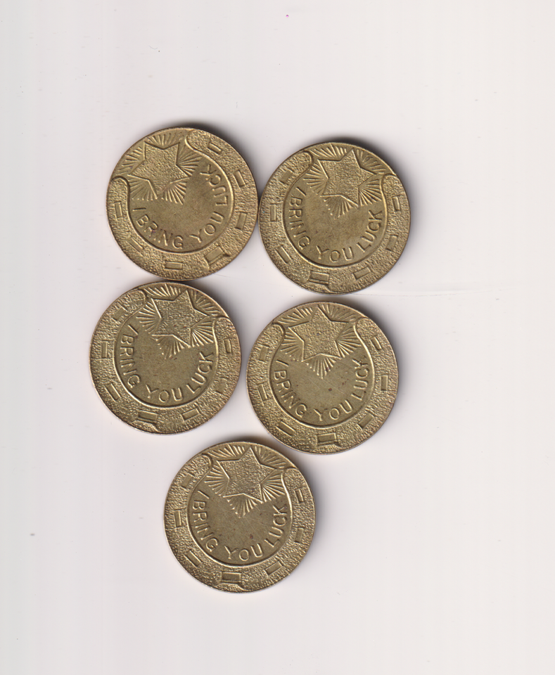 WW1 CAT GOOD LUCK ALWAYS TOKENS VERY RARE UNCIRCULATED 15MM.EE212 | eBay