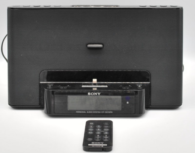 Sony Docking Station Dream Machine iPhone/iPod Dock, ICF-DS15iPN W ...