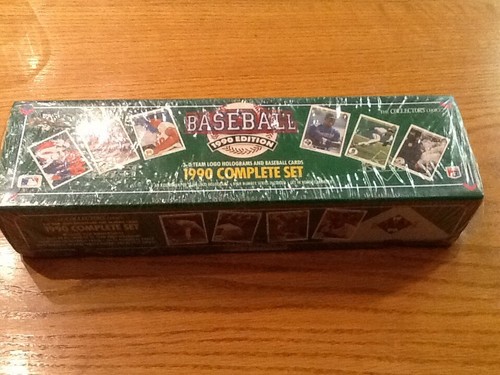 THE UPPER DECK BASEBALL CARDS 1990 Edition Complete Set 3-D Team Logo ...