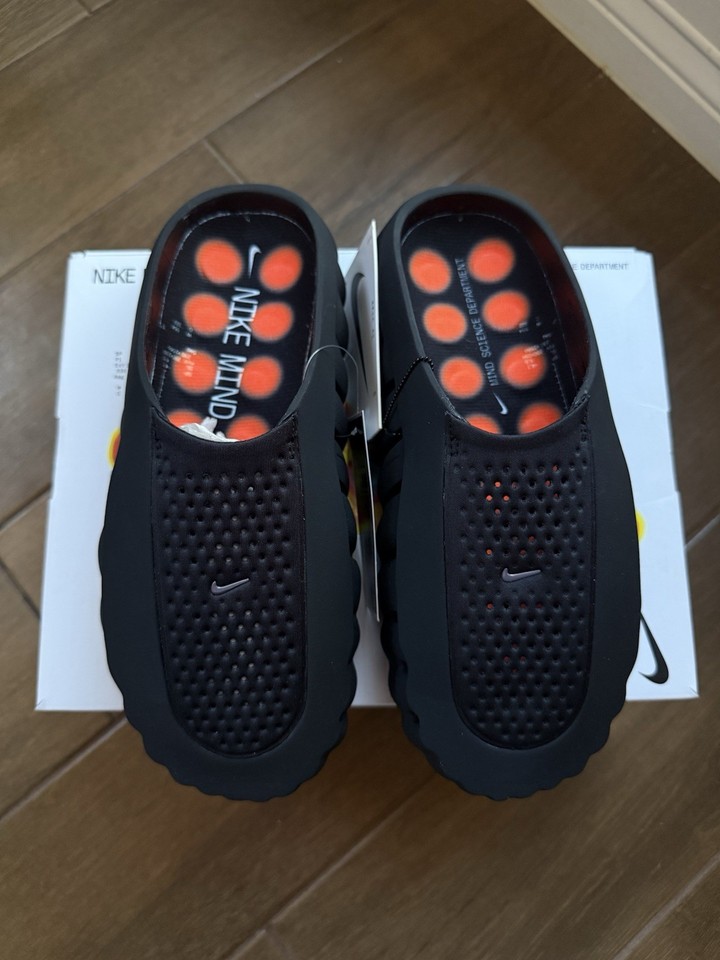 Size 10W/8.5M - Nike Womens Nike Mind 001 Black Chrome HQ4309-001 *IN ...