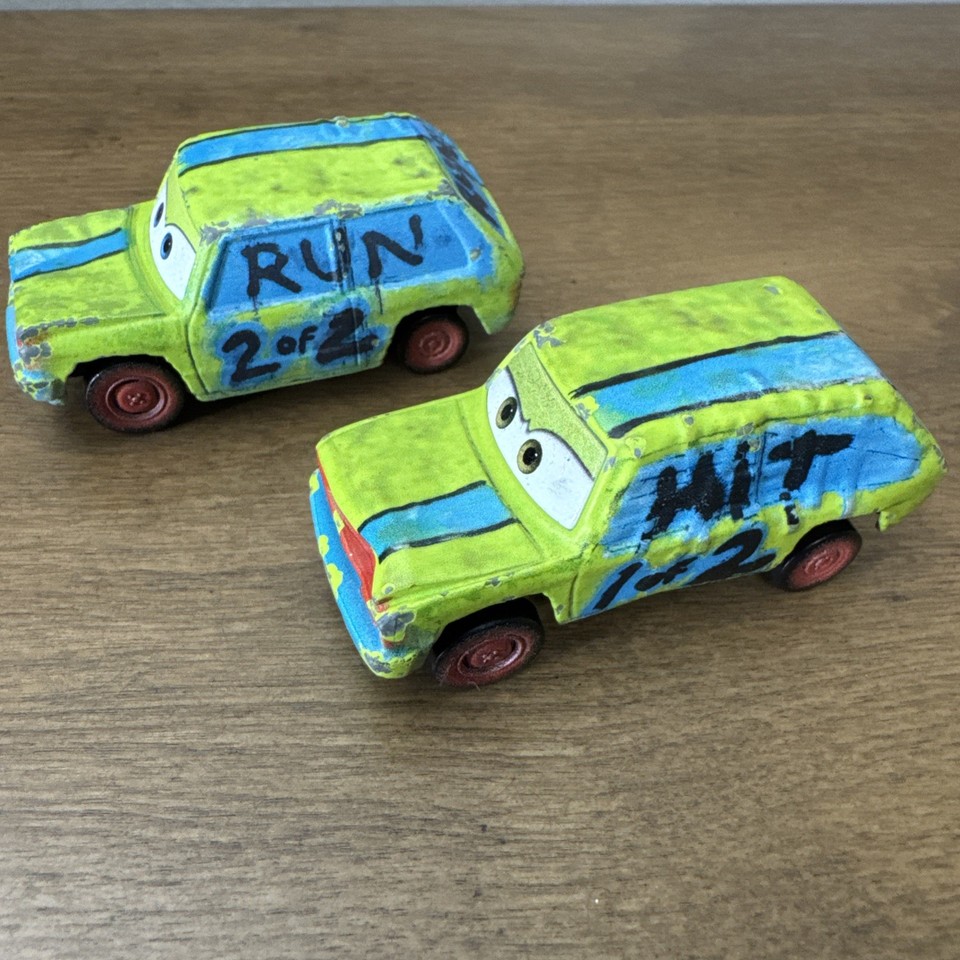 Disney Pixar Cars 3 Hit And Run Thunder Hollow Demo Derby Diecast Lot ...