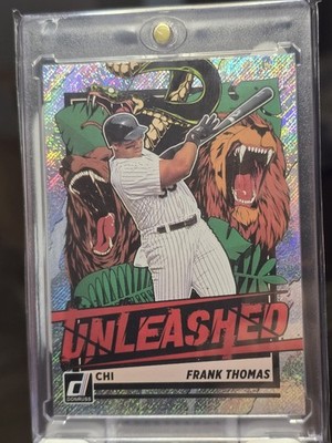 Frank Thomas 2021 Donruss Unleashed Pink Fireworks #UNL26 Chicago White ...