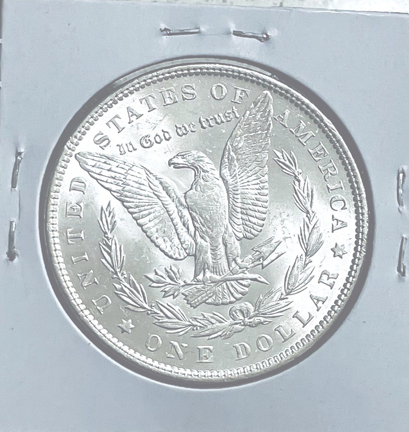1889-P MORGAN DOLLAR Lustrous Brilliance Premium Quality Perfect ...