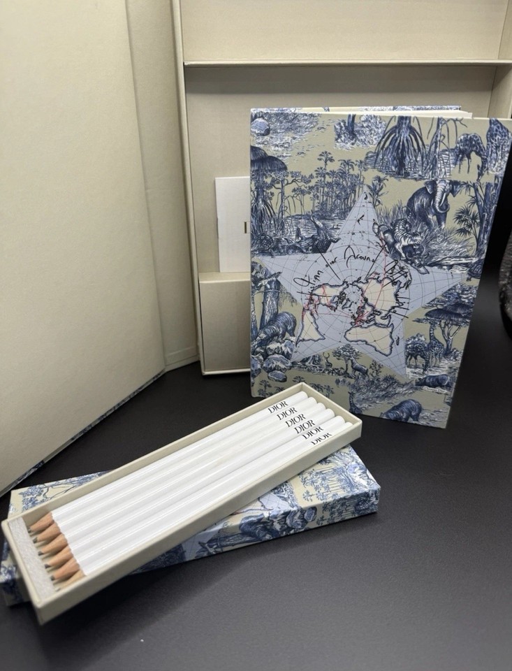 Dior Platinum VIP notebook set. Plus gift box large like in the pic! | eBay