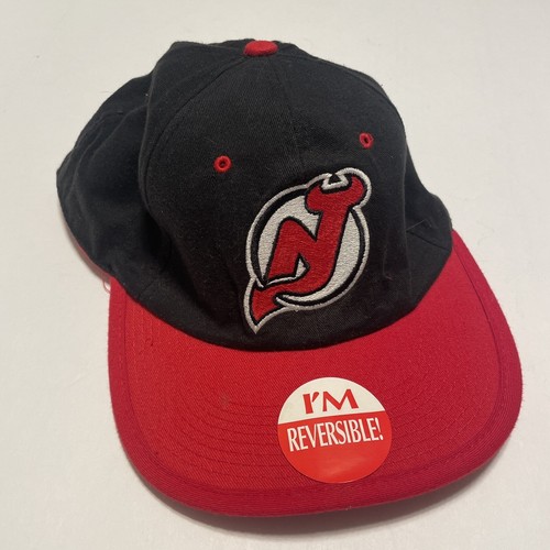 Vintage - New Jersey Devils - Double Hatter Reversible Hat Cap - NHL ...