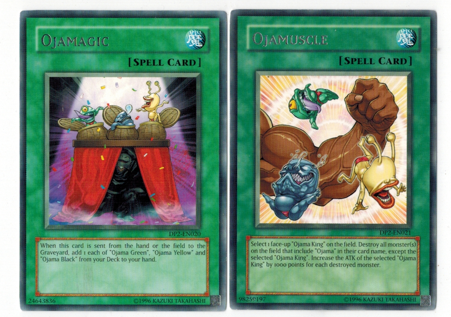 OjaMagic + OjaMuscle 1st Dp02-EN20-ENO21 YUGIOH CARDS | eBay