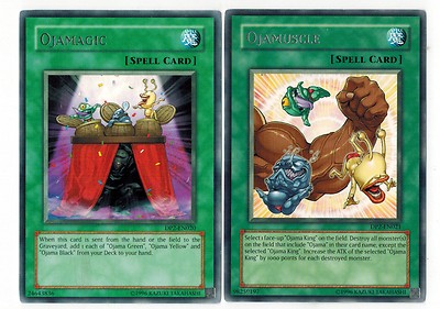 OjaMagic + OjaMuscle 1st Dp02-EN20-ENO21 YUGIOH CARDS | eBay