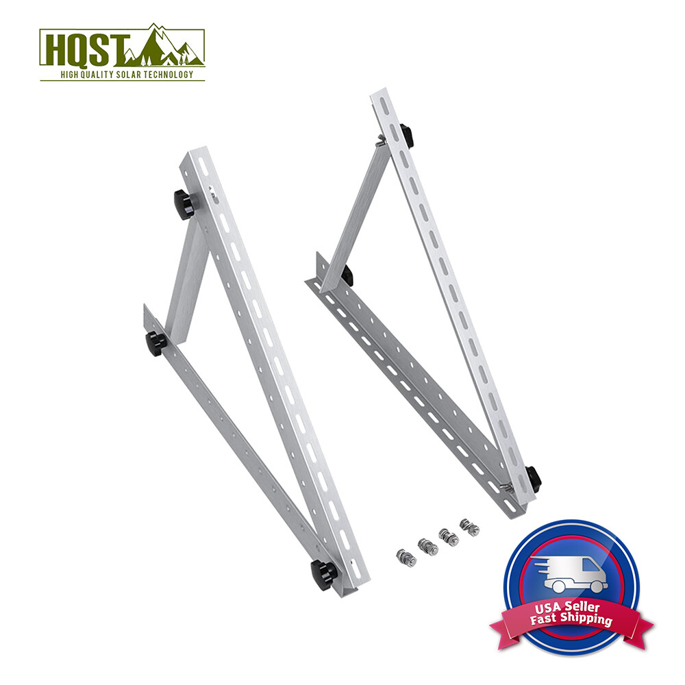 HQST Adjustble Solar Panel Tilt Mount Brackets Mounting Solar Panel For ...