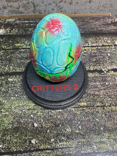 Critters 2 Crite Critter Egg Critters Movie Prop 1:1 Scale Life Size ...