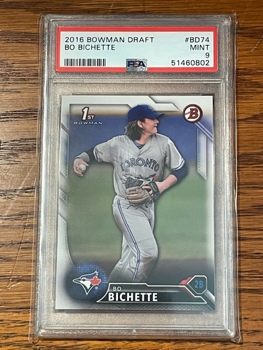 2016 Bowman Draft BO BICHETTE #BD74 Paper PSA 9 MINT | eBay