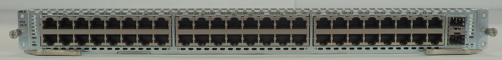 Cisco SM-D-ES3-48-P 48x Fast Ethernet PoE EtherSwitch | eBay